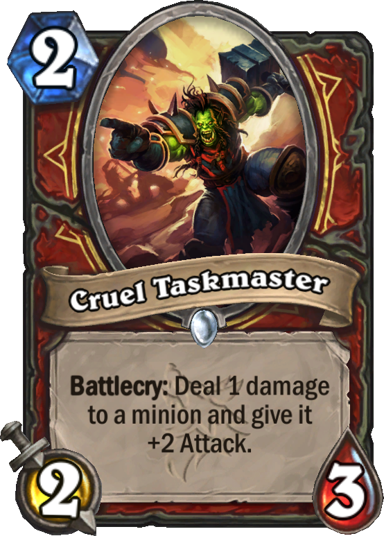 Cruel Taskmaster - Hearthstone Top Decks