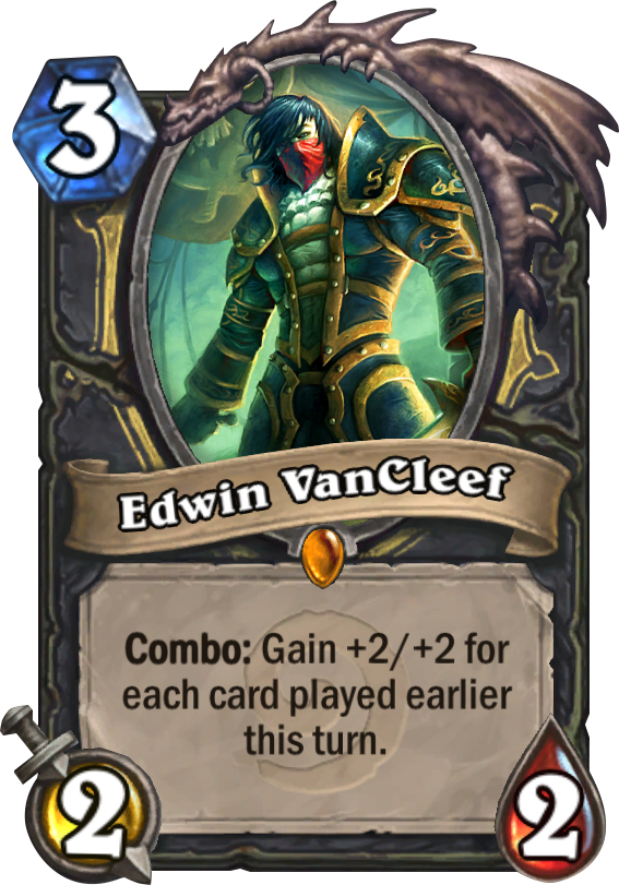 Edwin VanCleef - Hearthstone Card
