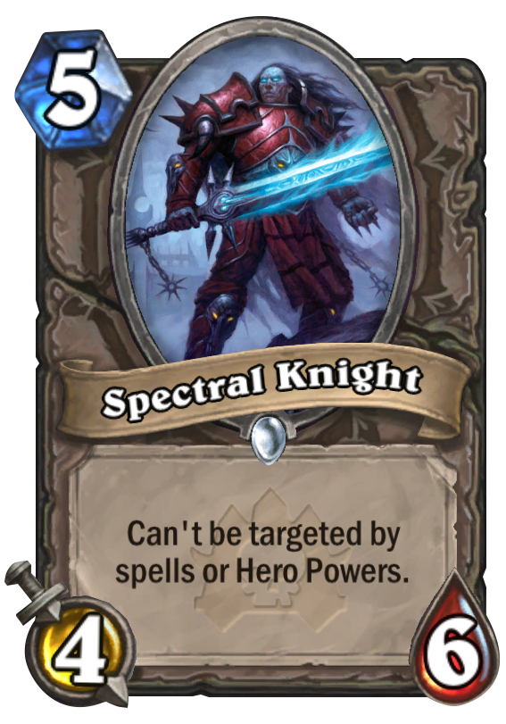 Spectral Knight - Hearthstone Top Decks