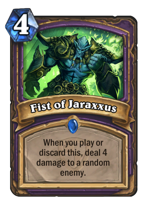 Fist of Jaraxxus - Hearthstone Top Decks