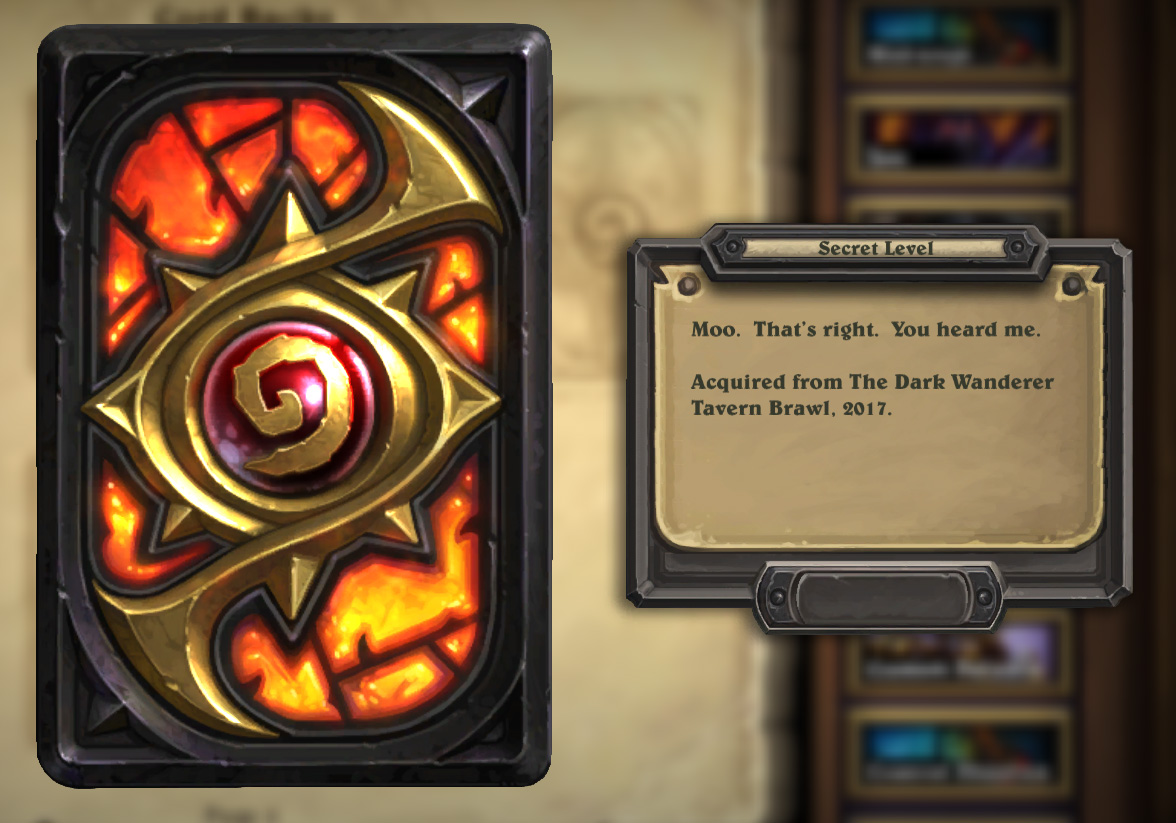 Hearthstone Patch 7.0.0 Patch Notes - New Card Backs (Secret Level ...