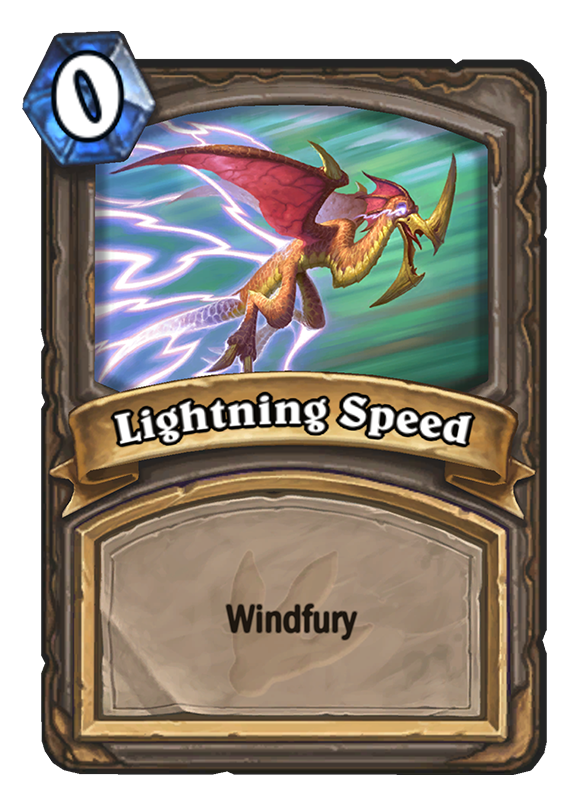 Lightning Speed - Hearthstone Top Decks