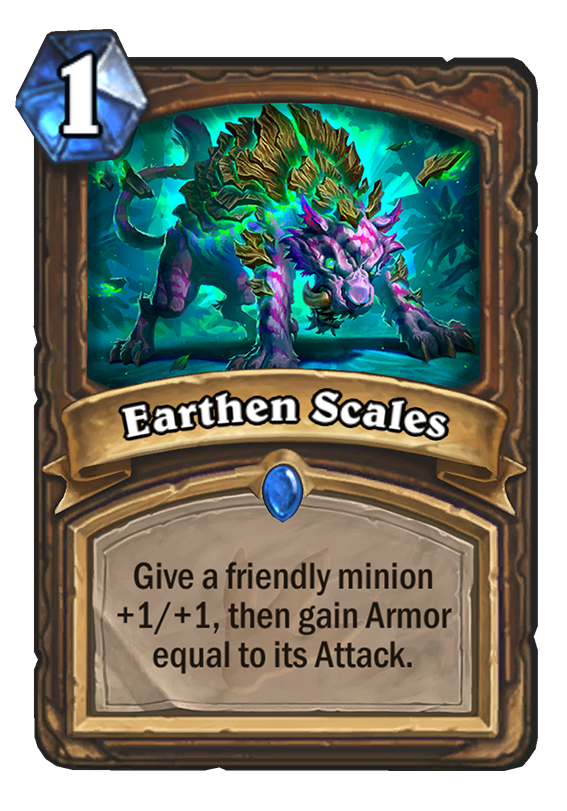 Earthen Scales - Hearthstone Top Decks