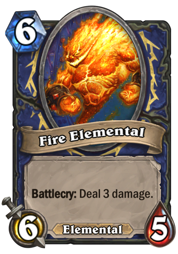 Fire Elemental - Hearthstone Top Decks
