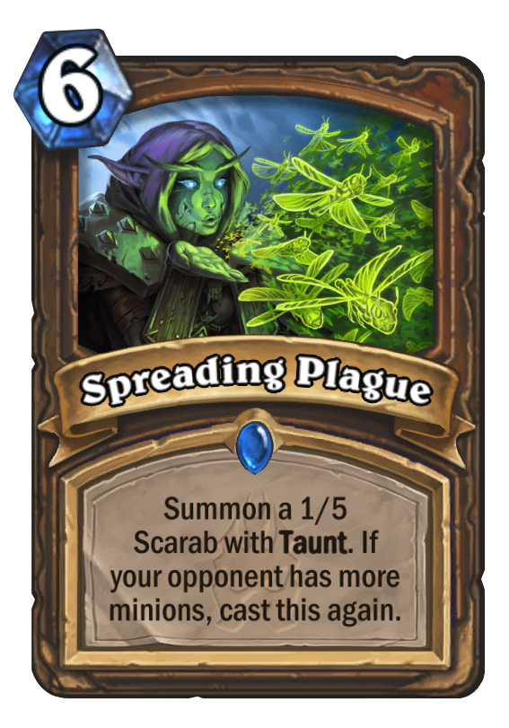 Spreading Plague - Hearthstone Card - Hearthstone Top Decks