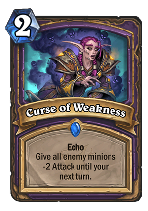 Curse of Weakness - Hearthstone Top Decks