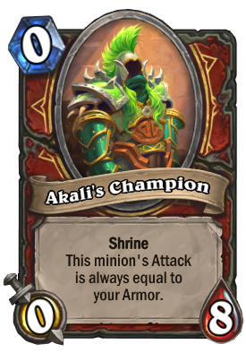 Akali's Champion - Hearthstone Top Decks