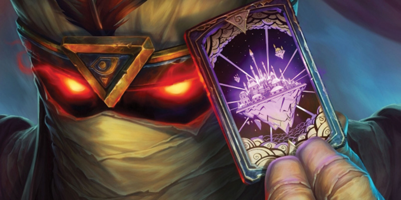 Leaked Image - Rafaam Holding Dalaran Card - Hearthstone Top Decks