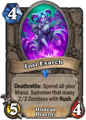 Lost Exarch - Hearthstone Top Decks