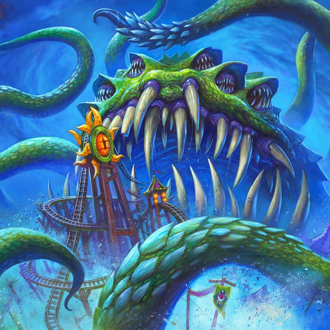 New official Y'Shaarj artwork by Blizzard (from new Hearthstone xpac ...