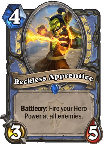 Reckless Apprentice - Hearthstone Top Decks