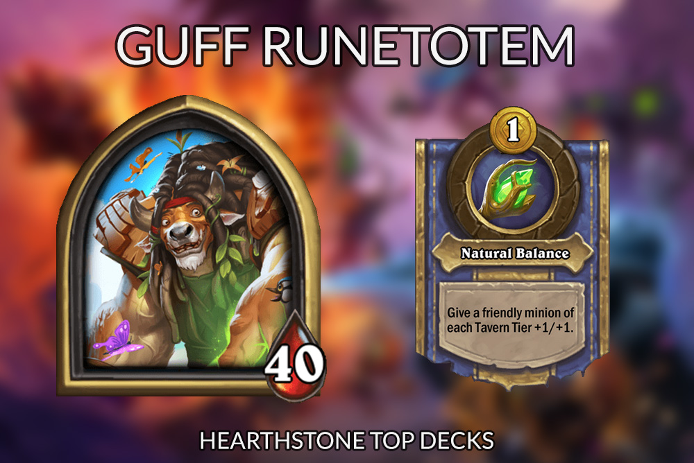 Baby Kodo (Guff Runetotem) - Hearthstone Top Decks