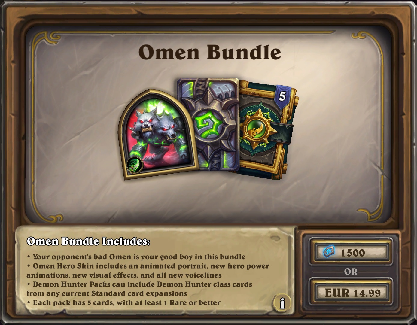 Shop Update: Three Constructed Bundles (Demon Hunter, Hunter, Shaman ...