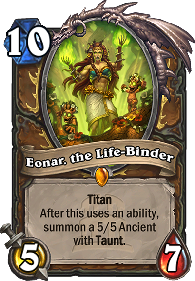 Eonar, the Life-Binder - Hearthstone Top Decks