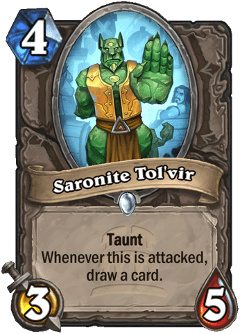 Saronite Tol'vir - Hearthstone Top Decks