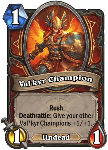 Val'lkyr Champion - Hearthstone Top Decks