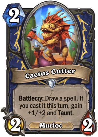 Cactus Cutter - Hearthstone Top Decks