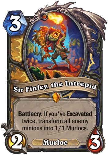 Sir Finley, the Intrepid - Hearthstone Top Decks