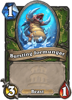 Bursting Jormungar - Hearthstone Top Decks