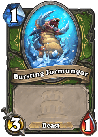 Bursting Jormungar - Hearthstone Top Decks
