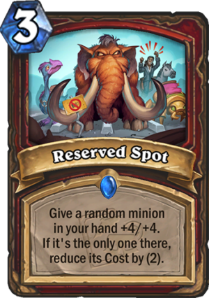 Reserved Spot - Hearthstone Top Decks