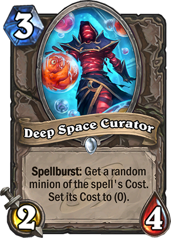 Deep Space Curator - Hearthstone Top Decks