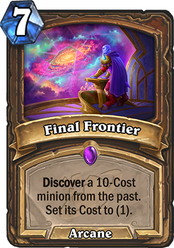 Final Frontier - Hearthstone Top Decks